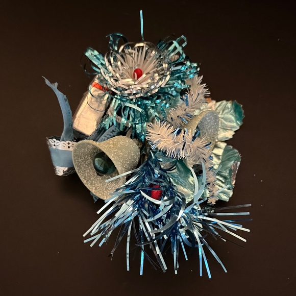 Sprouse-Reitz | Holiday | Vintageturquoise Blue Christmascorsage In ...